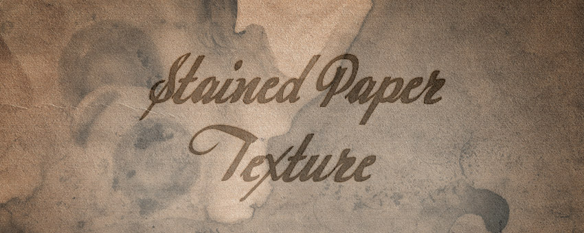 Design Freebie: Stained Paper Texture | Design Panoply
